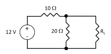 Solved Given the circuit: 1a) What value should RL be for | Chegg.com