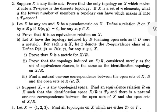 Solved 2. Suppose X is any finite set. Prove that the only | Chegg.com
