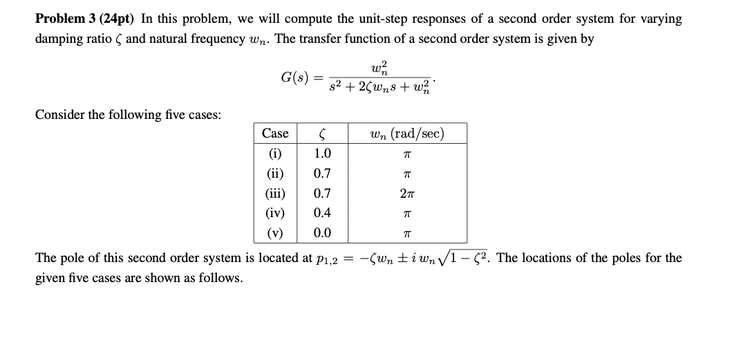 Solved Problem 3 (24pt) In this problem, we will compute the | Chegg.com