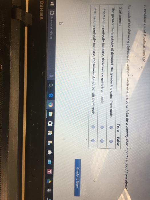Solved For each of the following statements, indicate | Chegg.com