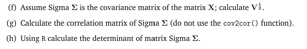 Solved For parts (a-f) please show all work. You may use R | Chegg.com