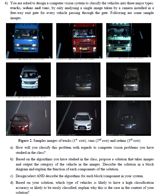 Solved Question From Computer Visions Algorithms (Open | Chegg.com