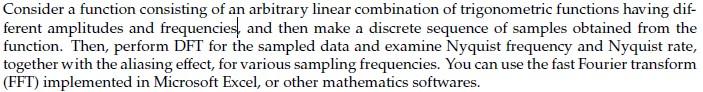 Solved Consider a function consisting of an arbitrary linear | Chegg.com