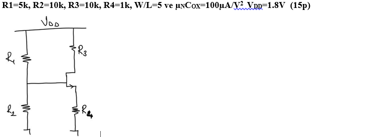 Solved Find the operating points (ID, VGS, VDS) of the | Chegg.com