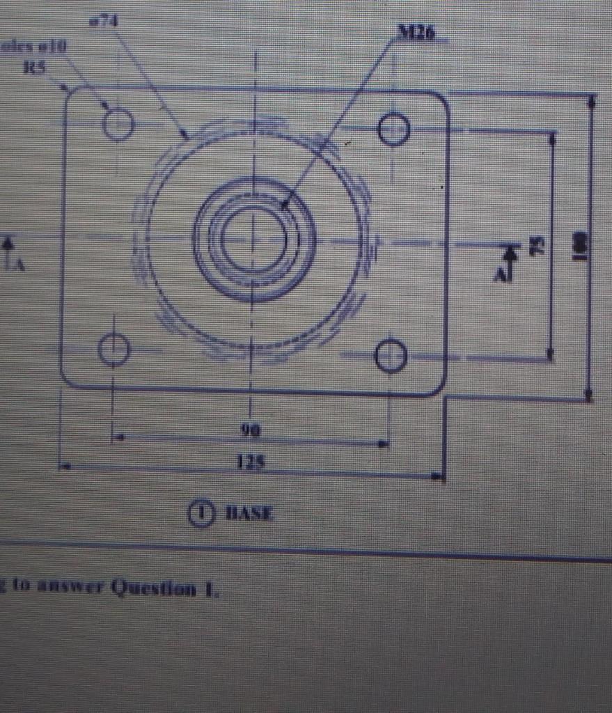 Solved SHAFT SUPPORT ASSEMBLY WORKPIECE M2 -SET SCREW FORK | Chegg.com