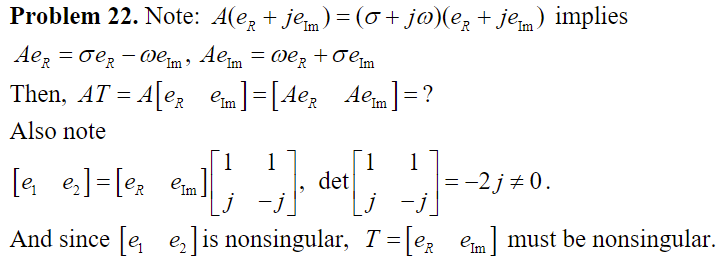 Solved Let A be a 2x2 real matrix, which has eigen-values | Chegg.com