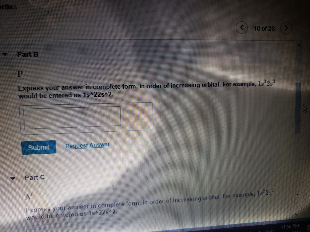Solved erties (> 10 of 28 Part A Be Express your answer in | Chegg.com