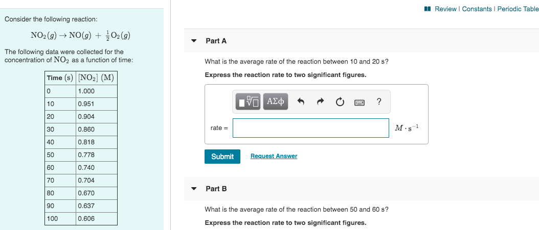 Solved a Review Constants Periodic Table Consider the | Chegg.com