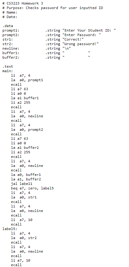 Solved In Computer Organization I was given this homework to | Chegg.com