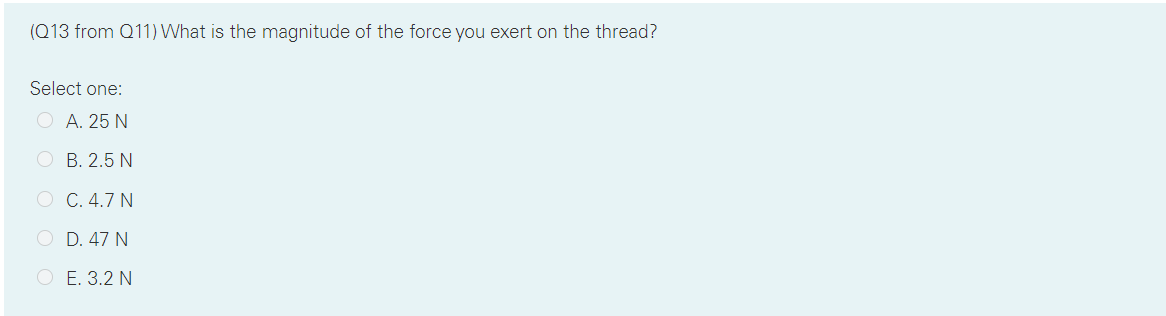 Solved (Q11-Q13) A ball of mass 0.48 kg hangs from a spring | Chegg.com