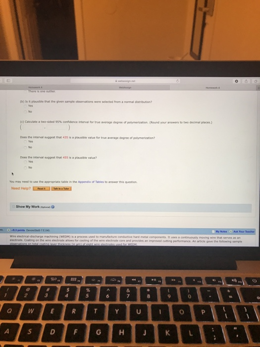 Solved An Article Contained The Following Observations On