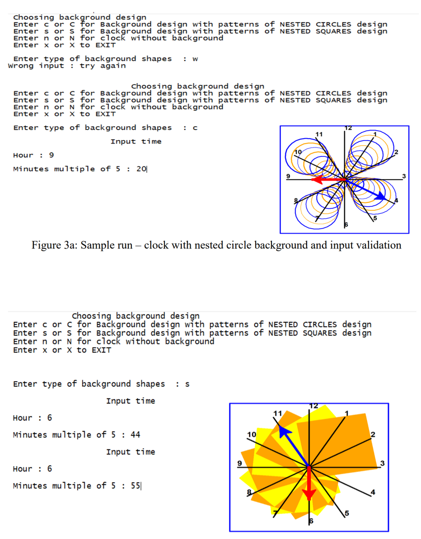 Solved Problem Definition Clocks have different ways of | Chegg.com