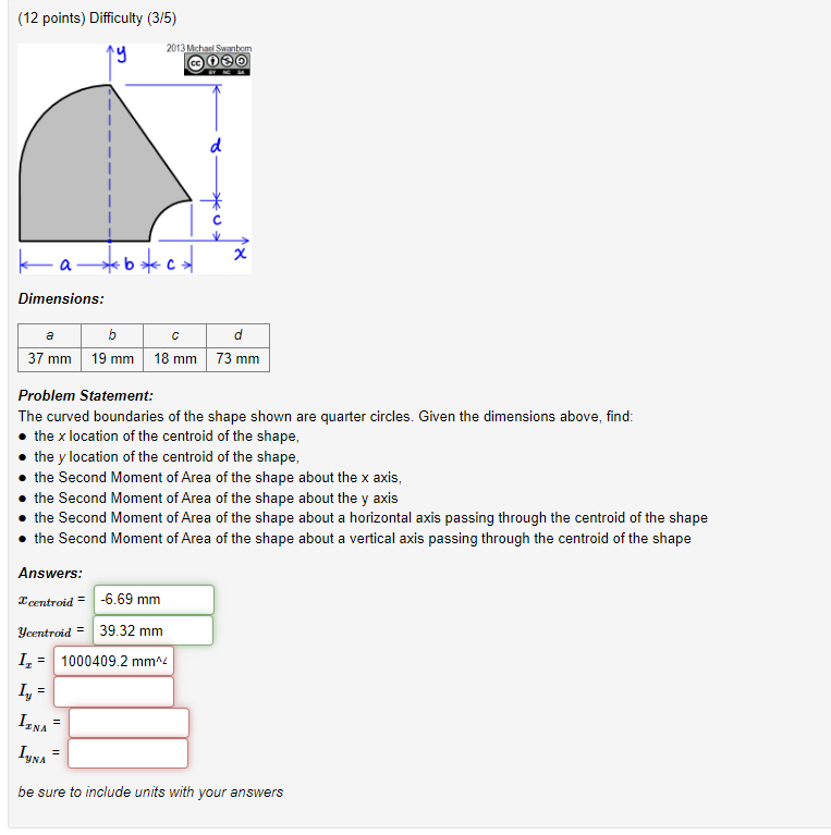 Solved (12 points) Difficulty (3/5) Dimensions: Problem | Chegg.com