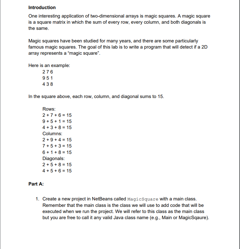 Solved Introduction One interesting application of | Chegg.com