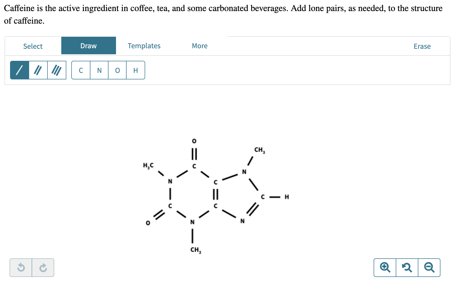 Solved Caffeine is the active ingredient in coffee, tea, and | Chegg.com