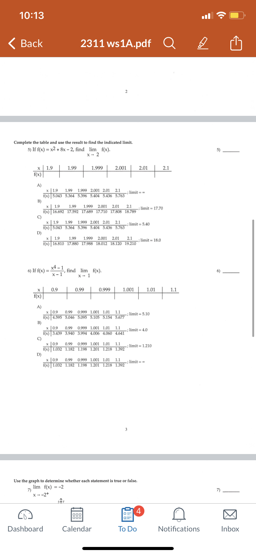 Solved Use the graph to determine whether each statement is | Chegg.com