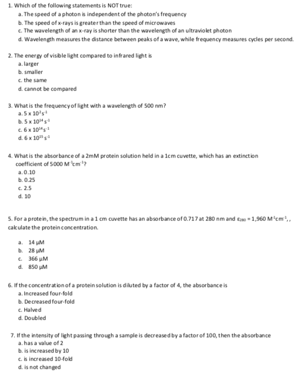 Solved 1. Which of the following statements is NOT true: a. | Chegg.com
