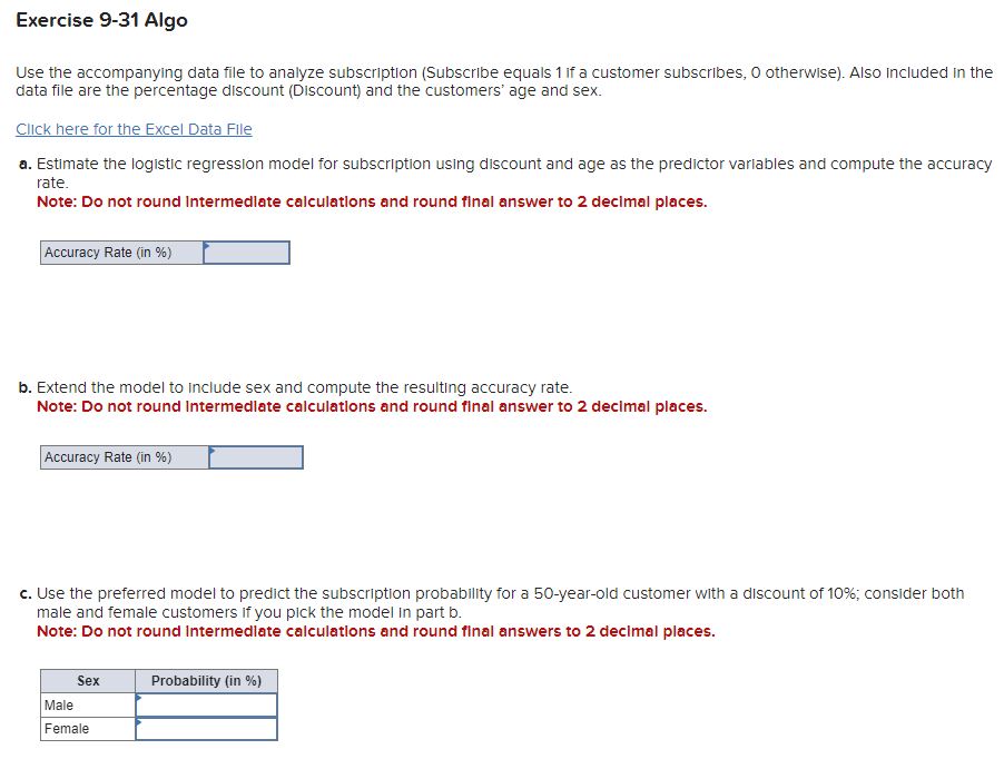 Use the accompanying data file to analyze | Chegg.com