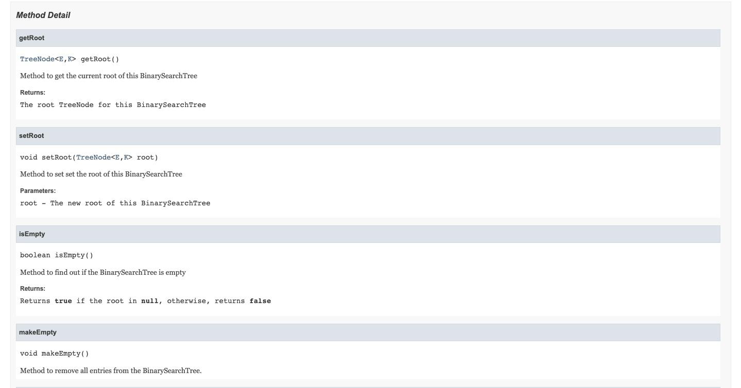 Solved Method Summary All Methods Instance Methods Abstract | Chegg.com