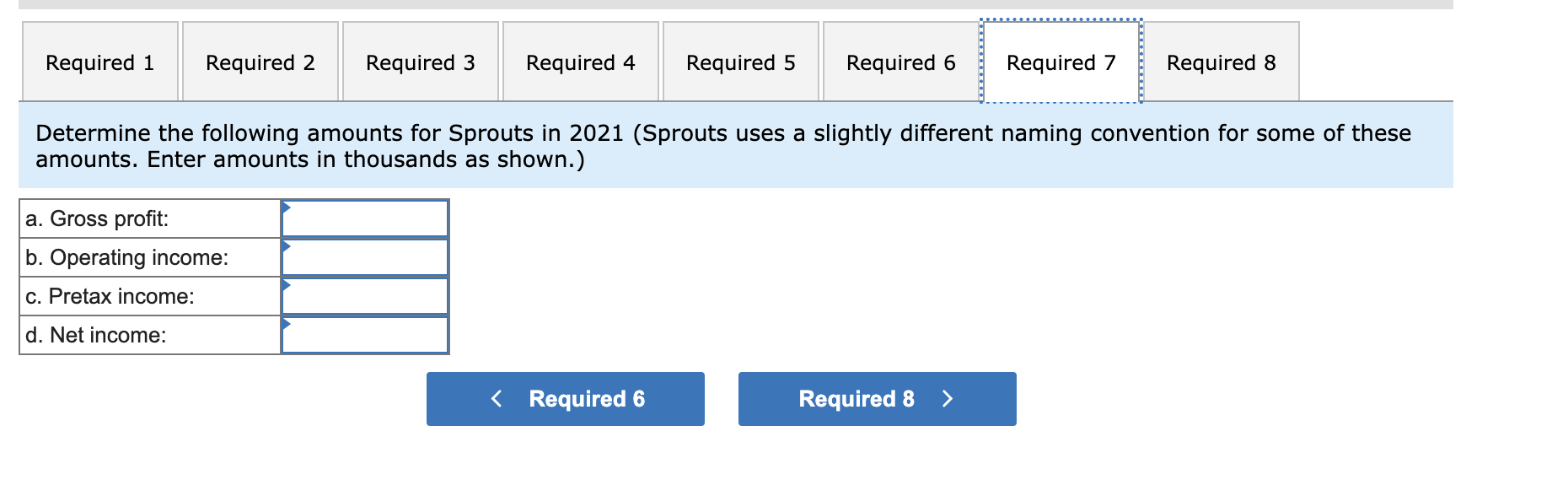 Operating Income (Loss) to Total RevenuesBased on the | Chegg.com