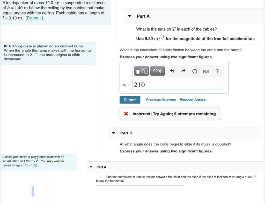 Solved All three different questions the second question | Chegg.com
