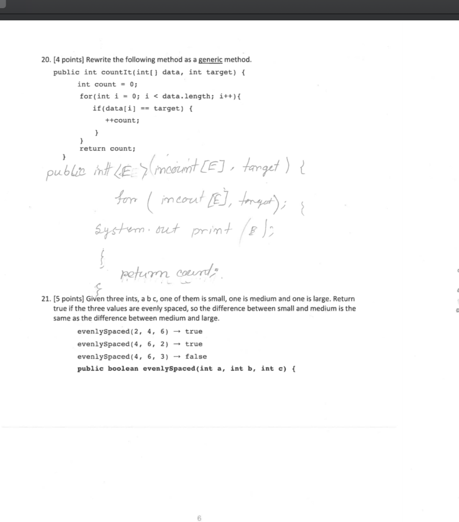 Solved Question 21 and 20. I would appreciate if anyone | Chegg.com