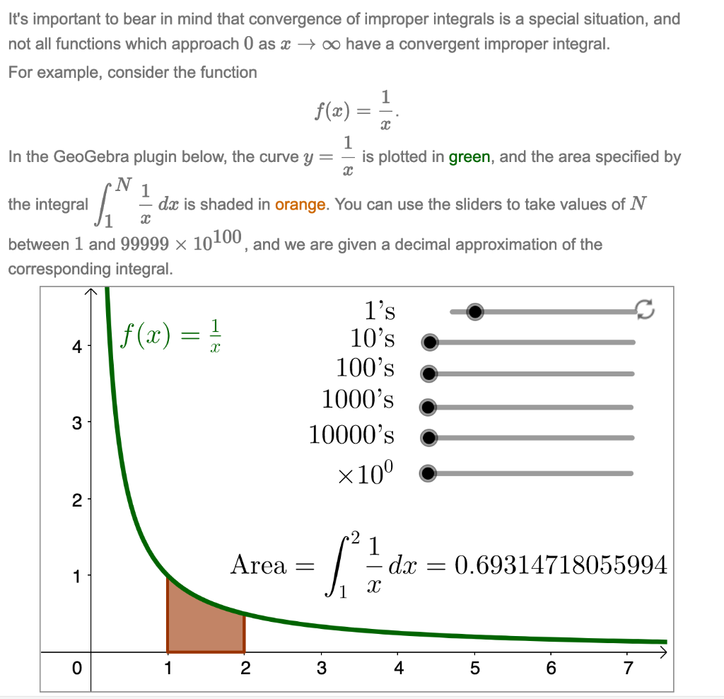 Solved It's important to bear in mind that convergence of | Chegg.com