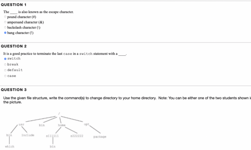 Solved This Is A Simple Unixc Programming Questions The