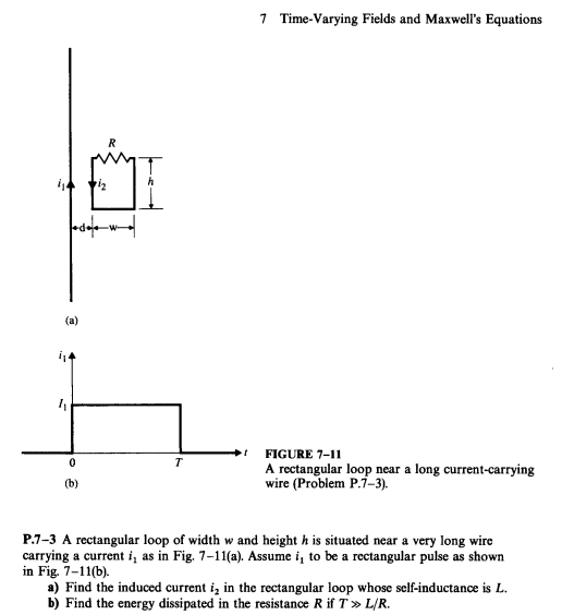 Solved 7 Time Varying Fields And Maxwells Equations A