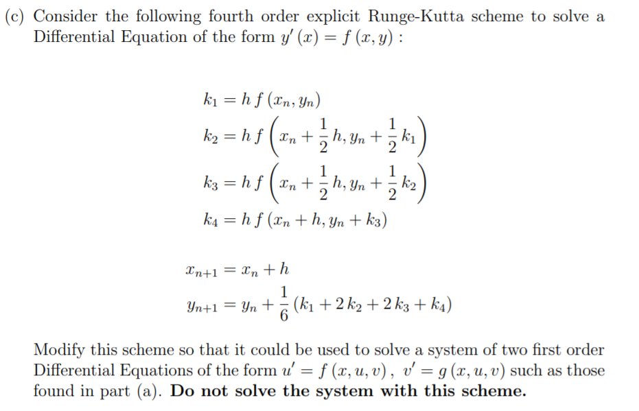 Solved 2. (a) Express the following Ordinary Differential | Chegg.com