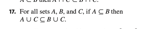 Solved Use an element argument to prove each statement in | Chegg.com