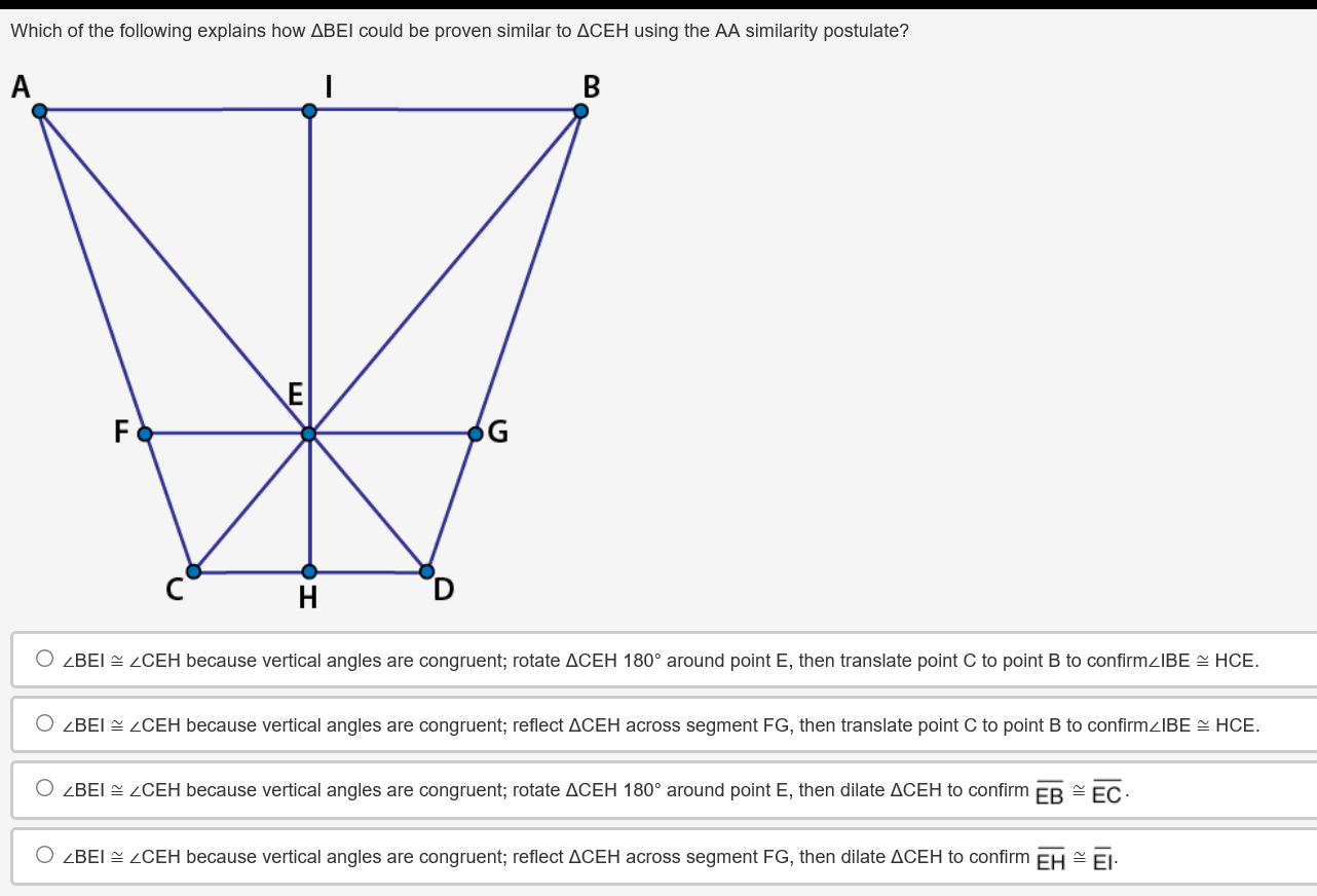 Solved Which of the following explains how ABEI could be | Chegg.com