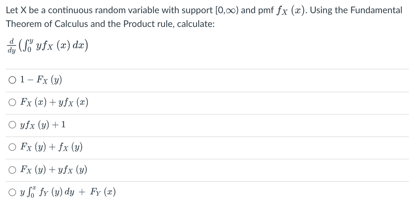 Solved Let X be a continuous random variable with support | Chegg.com