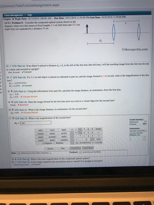 Solved Common/TakeTutorialAssignment.aspx Class Management 1 | Chegg.com