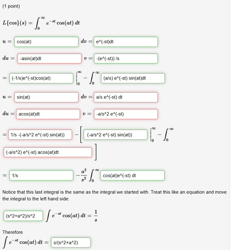 Solved Notice that this last integral is ﻿the same as ﻿the | Chegg.com