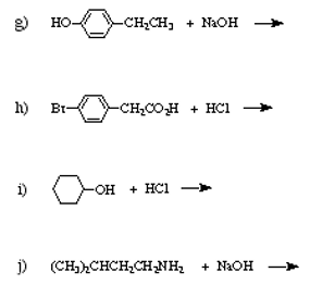 Solved (CH3)2CHCH2CH2NH2+NaOH→8) Show the product of the | Chegg.com