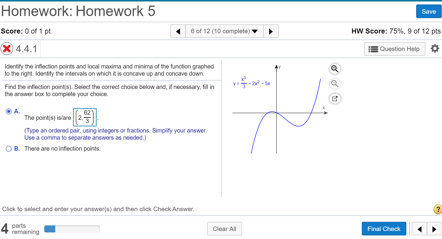 Solved Homework Homework 5 Save Score 0 Of 1 Pt 6 Of 12