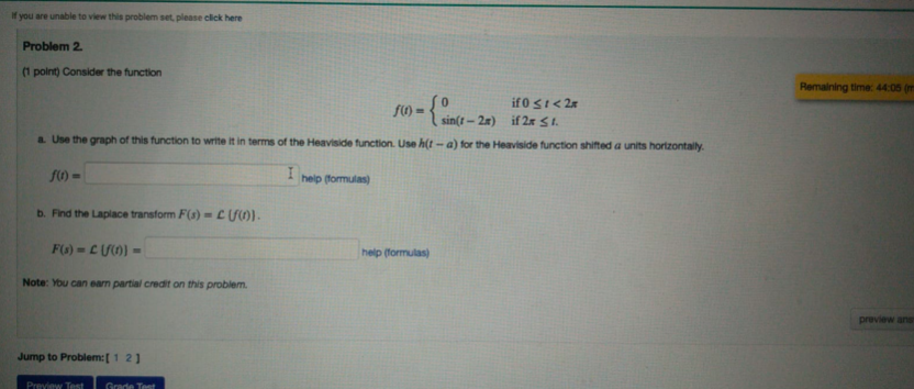 Solved If you are unable to view this problem set, please | Chegg.com