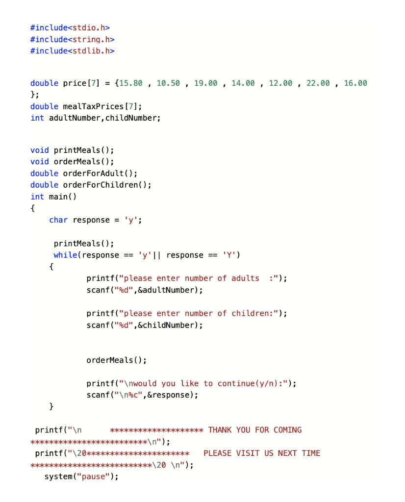 Solved Explain each user defined function used in | Chegg.com