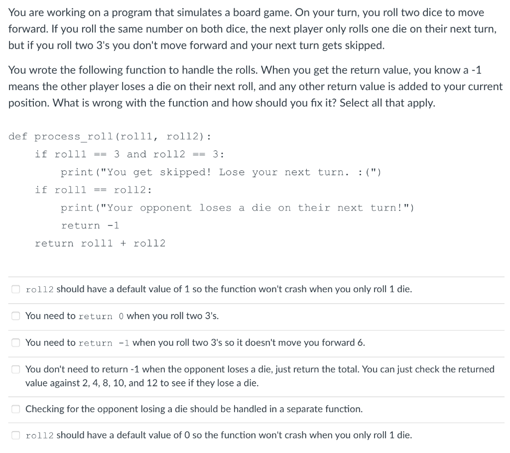 Solved You are working on a program that simulates a board | Chegg.com