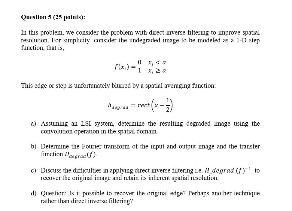 Solved In this problem, we consider the problem with direct | Chegg.com