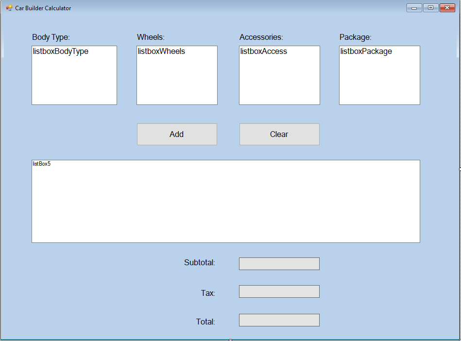 Solved Visual Studio | C# Question: Can someone | Chegg.com