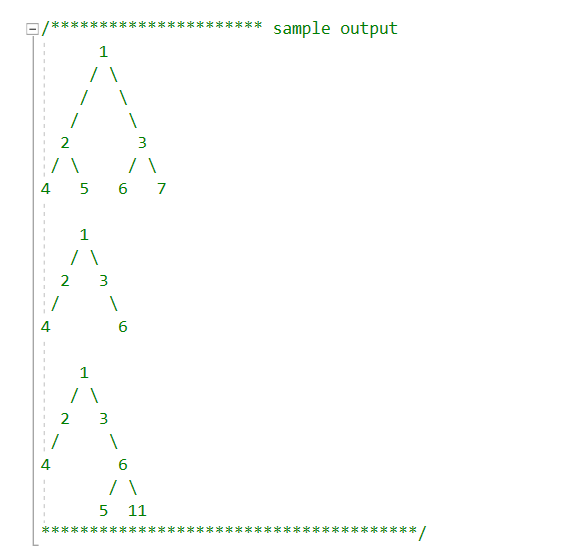 Solved C Programming Task: Construct Binary Tree • Write a | Chegg.com