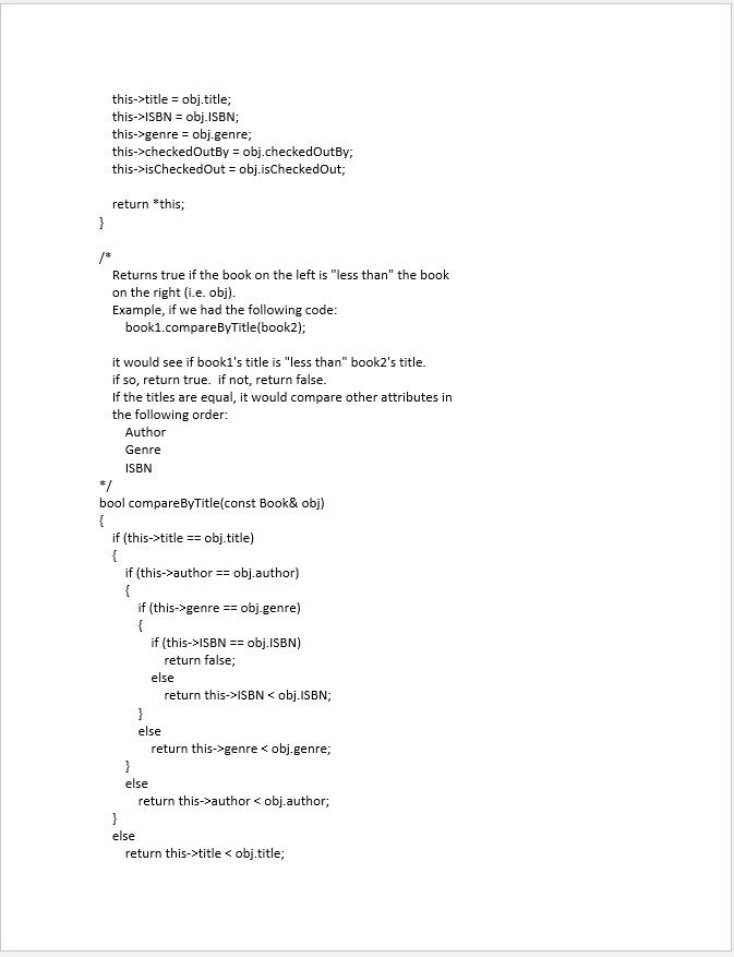 Solved In the previous assignment, we created a class called | Chegg.com
