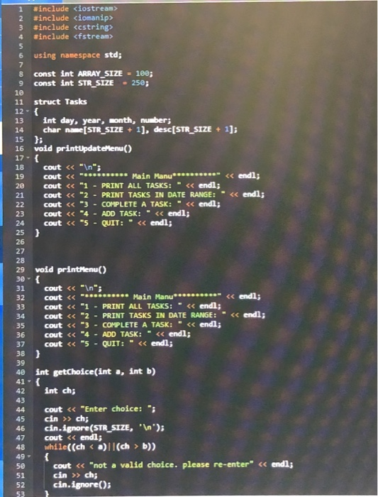 Untitled2.cpp tasks.txt project2a.cpp 1 cs162 project | Chegg.com