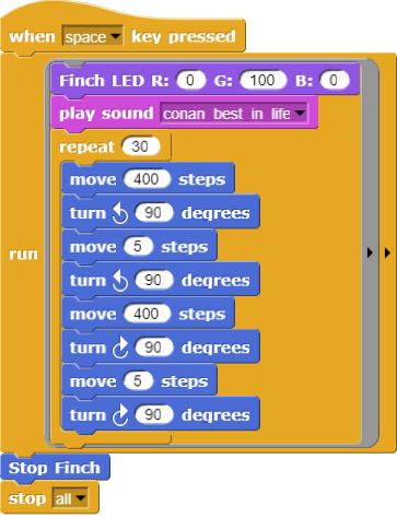 Snap! IDE leve 4 problem I am in the process of | Chegg.com