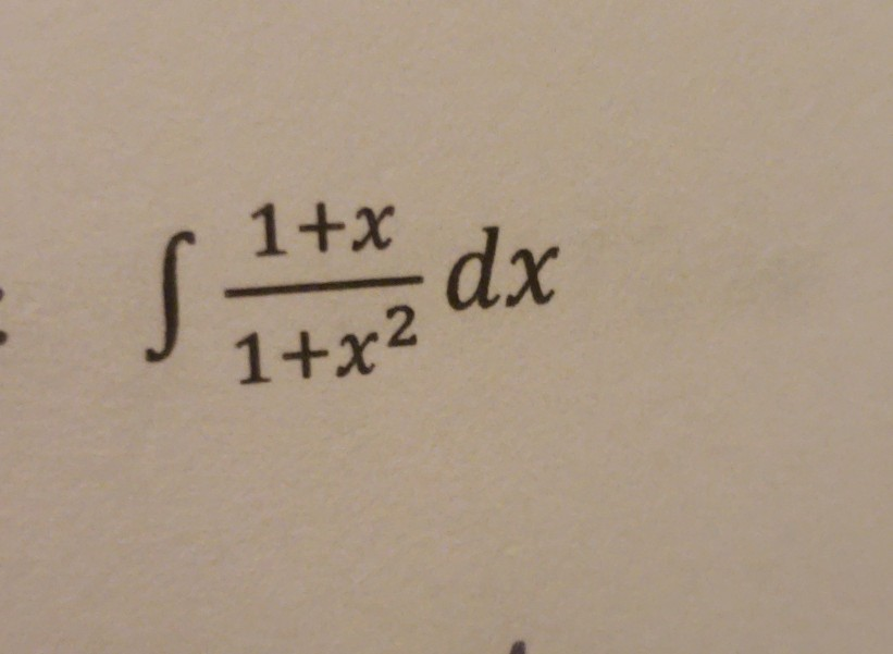 Solved 1 +χ 1+x2 | Chegg.com