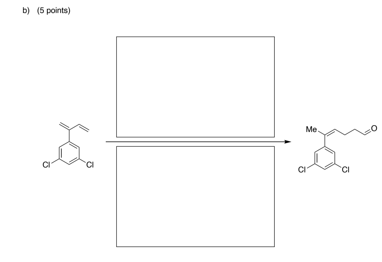 Solved 2. (30 points) Provide the necessary reagents to | Chegg.com