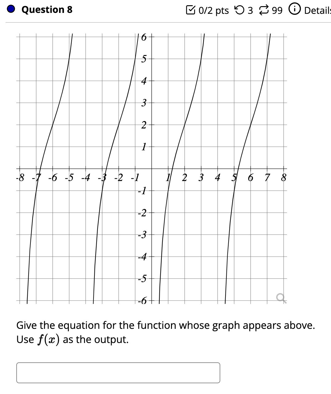 Question 8 区 0/2 pts 3⇄99 (i) Detail Give the | Chegg.com