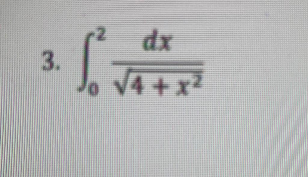 Solved dx 3. 14+x? | Chegg.com